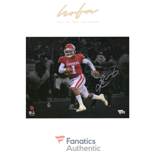 Kyler Murray Oklahoma Sooners Autographed 11 x 14 Spotlight Photograph ...